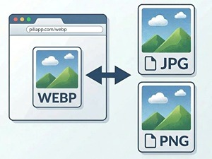 Conversor de WebP para PNG