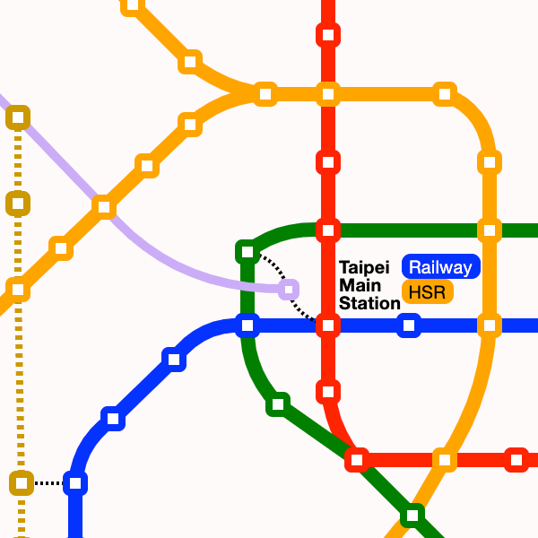 Taipei MRT Roadmap